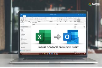 How to Quickly Import Contacts to Outlook from Excel Spreadsheet
