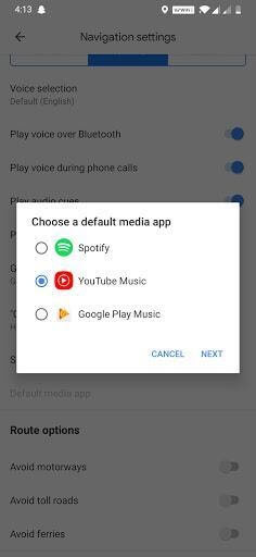 How To Use YouTube Music In Google Maps Navigation Mode