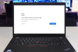 Error Resolved: Not Enough Memory to Open This Page(In Google Chrome)