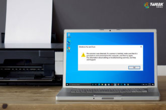 How To Resolve “No Scanners Were Detected In Windows 10”