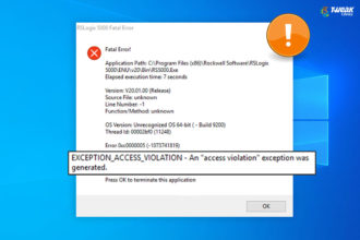 Best 5 Tips To Resolve The 'EXCEPTION_ACCESS_VIOLATION' in Windows 11/10