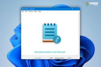 All New Notepad in Windows 11