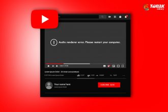 How To Fix the YouTube Audio Renderer Error on Windows
