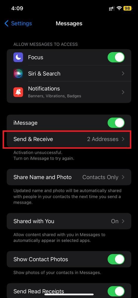 How to Fix iMessage Activation Error How to Fix iMessage Activation Error