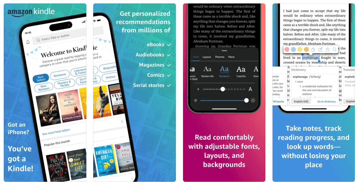 Top 8 eBook Reader Apps for iPhone