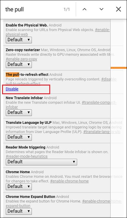 How To Disable Pull To Refresh On Chrome For Android How To Disable Pull To Refresh On Chrome For Android