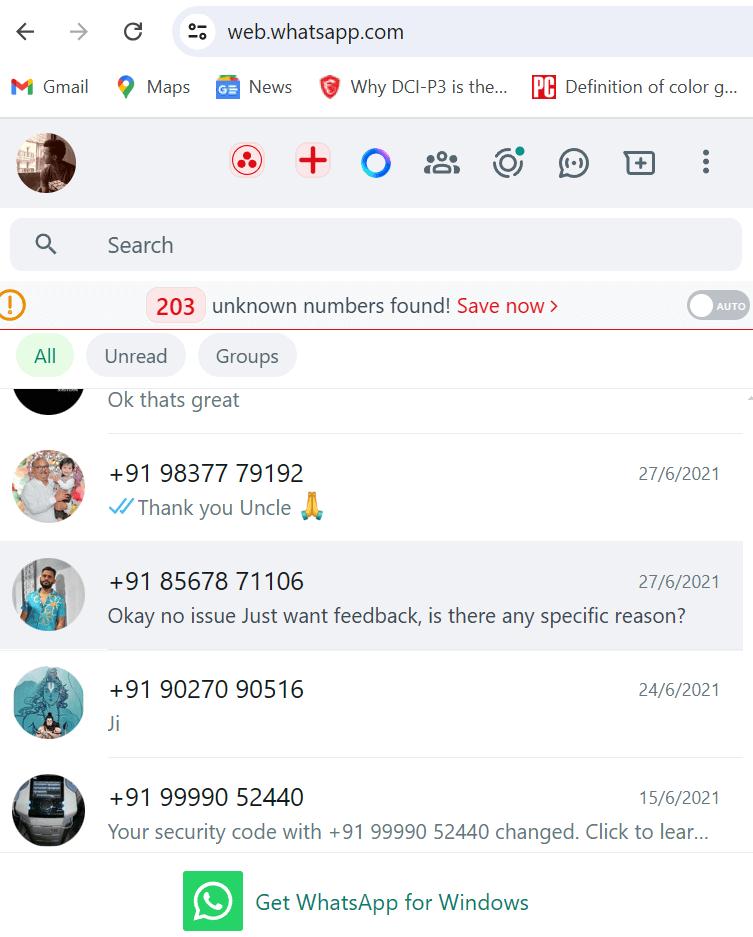 How to Add New Contacts to WhatsApp Using WhatsApp Web?